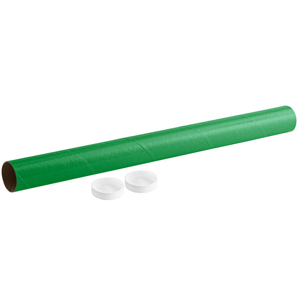 Lavex 3" x 24" Green Mailing Tube - 24/Case