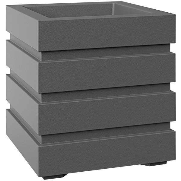 Mayne Freeport 18" x 18" x 20" Graphite Gray Planter