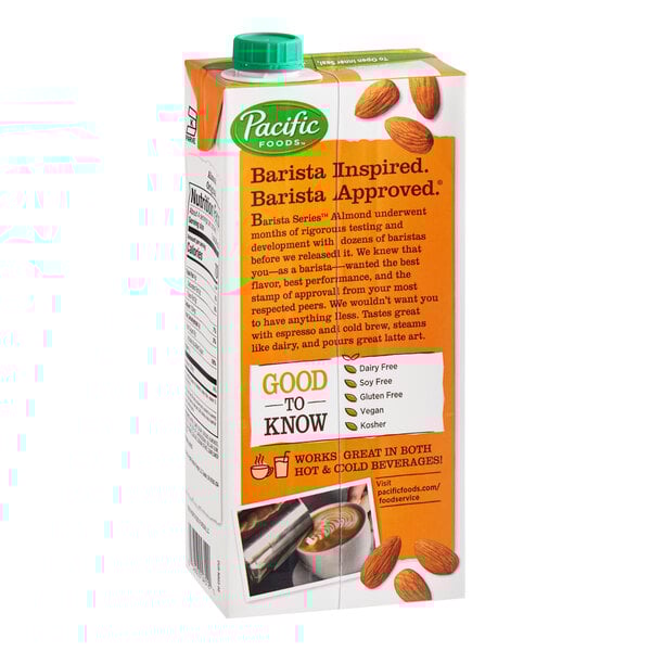 Pacific Foods Barista Almond Milk (12/Case)