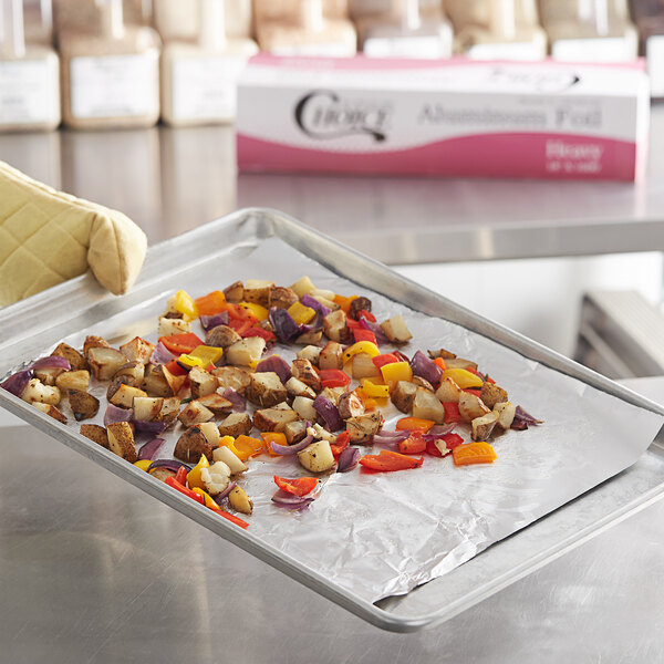 Choice 18" x 1000' Food Service Heavy-Duty Aluminum Foil Roll