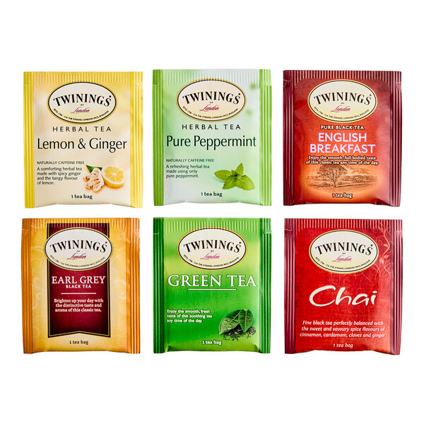 Twinings Tea Bag Variety Pack - 150/Case