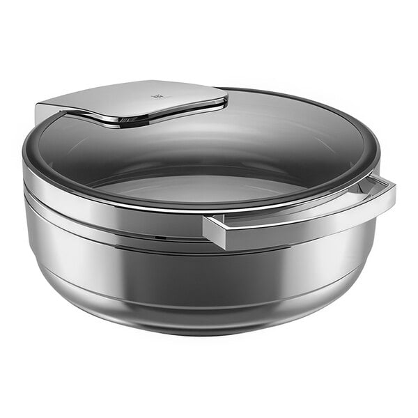 WMF Manhattan from BauscherHepp 15 5/16" x 7 1/2" Round Stainless Steel ...