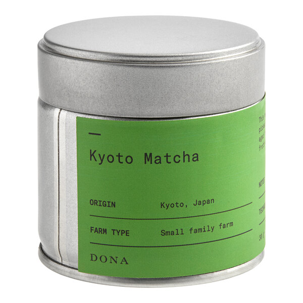 Dona Ceremonial Matcha Powder 30 Gram (1.06 oz.) Tin