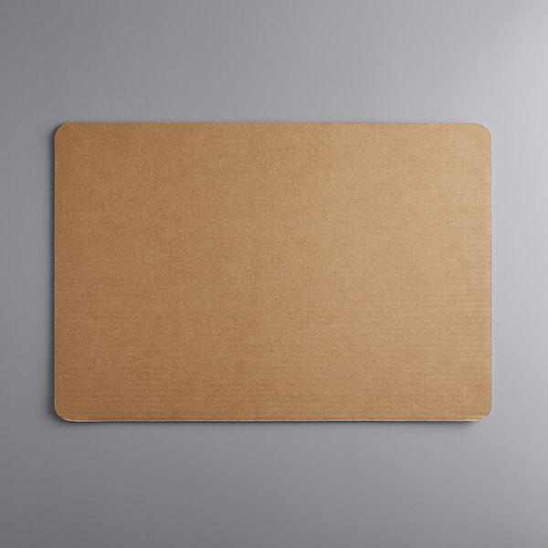 Baker's Lane 25 1/2" x 17 1/2" White Corrugated Grease-Resistant Full ...