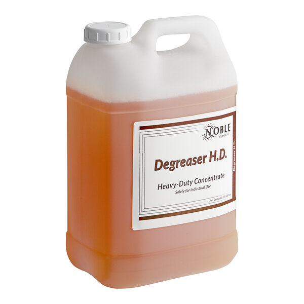 Noble 2.5 Gallon / 320 oz. Concentrated Heavy-Duty Degreaser - 2/Case