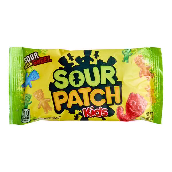 Sour Patch Kids Original Soft and Chewy Candy Pouch 2 oz. 288 Case