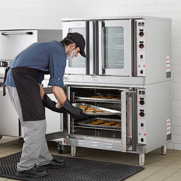 Cooking Performance Group FECD-200-D Double Deck Standard Depth Full ...