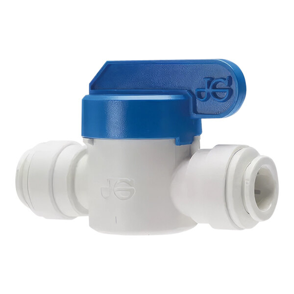 John Guest® PPSV040808W 1/4" White Polypropylene Push-To-Connect Shut ...