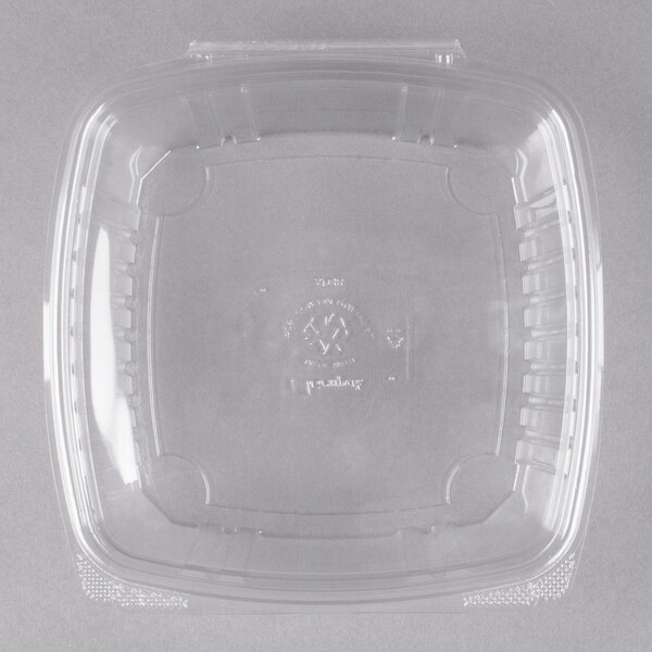 Genpak AD48 1.5 Qt. Clear Hinged Deli Container - 200/Case