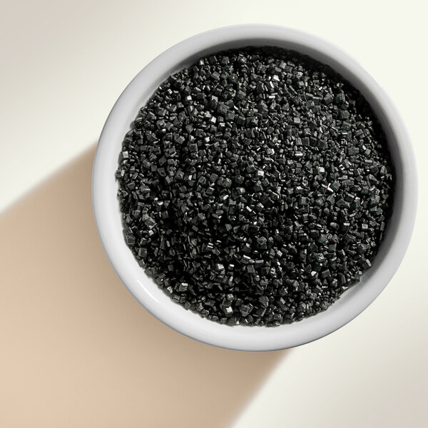 Adourne Coarse Black Sanding Sugar 10 lb.