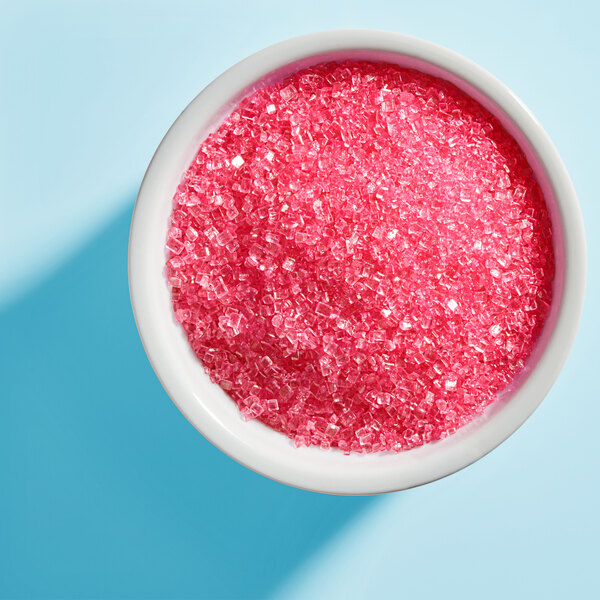 Adourne Coarse Pink Sanding Sugar 10 lb.
