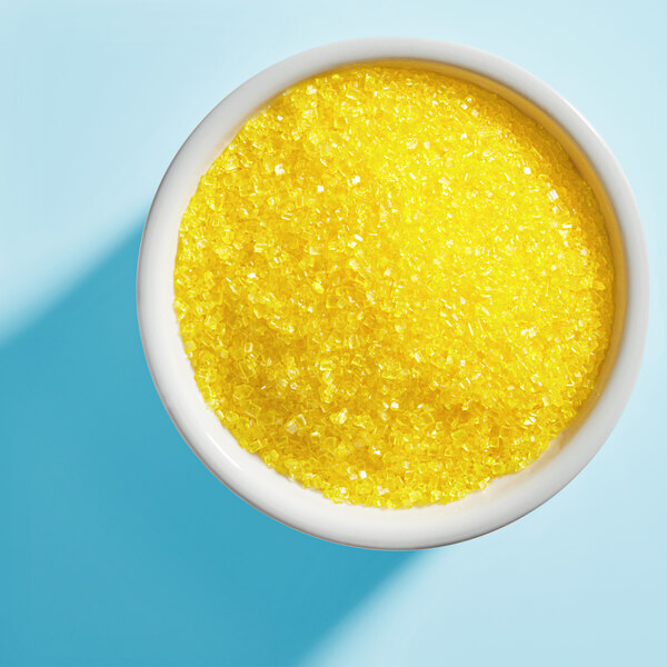 Adourne Coarse Yellow Sanding Sugar 10 lb.