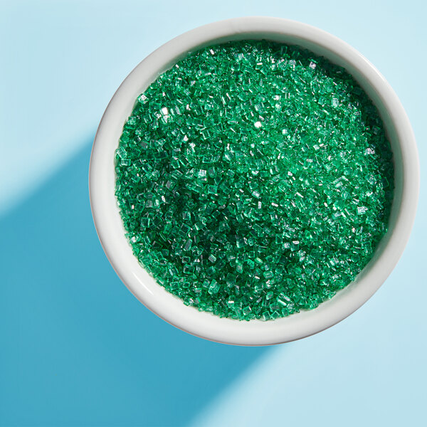 Adourne Coarse Green Sanding Sugar 10 lb.