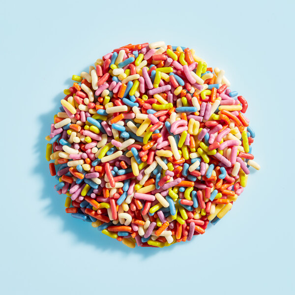 Adourne Natural Rainbow Sprinkles 25 lb.