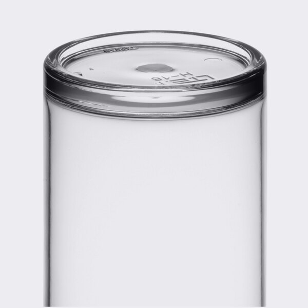 GET H-16-1-SAN 16 oz. Clear Customizable SAN Plastic High Ball Glass ...