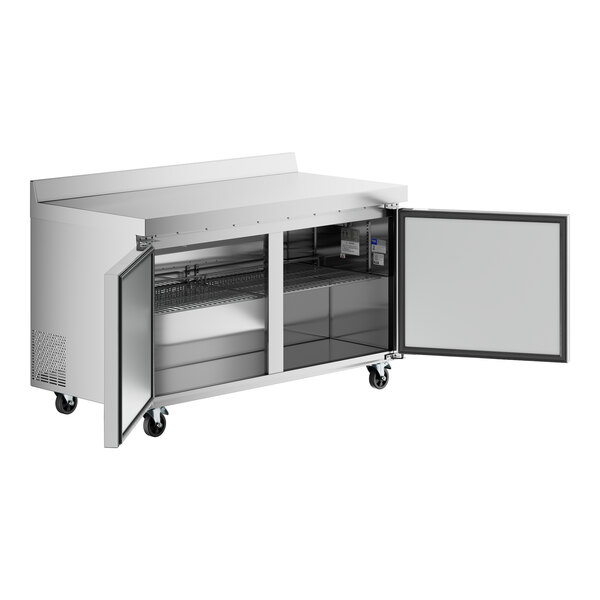 Avantco AWT-60F 60" Worktop Freezer with 3 1/2" Backsplash