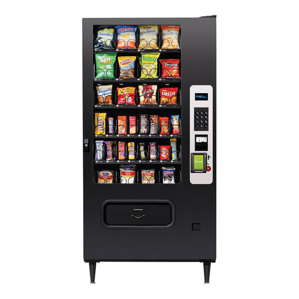 Selectivend 32-Selection Snack Vending Machine with Credit Card System