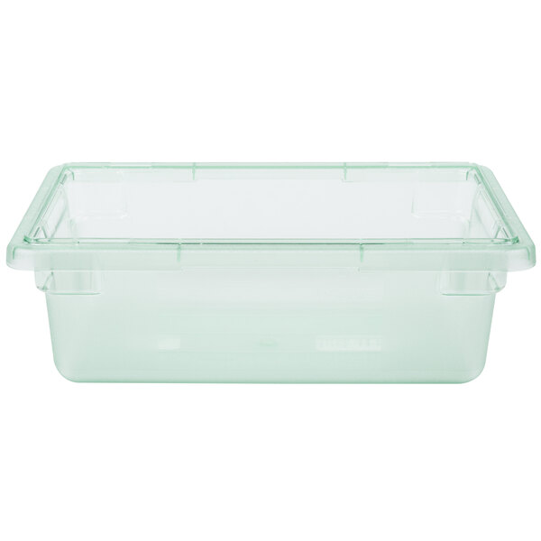 Carlisle 10611C09 StorPlus Green Food Storage Box - 18" x 12" x 6"