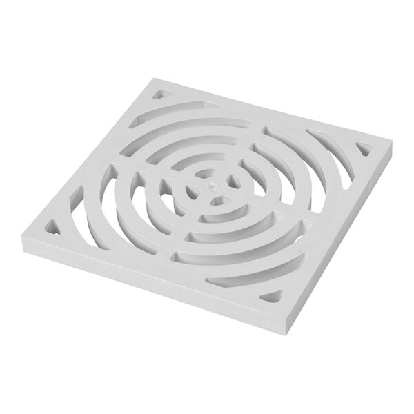 Oatey 42753 9 3/16" PVC Full-Top Grate for Floor Sinks