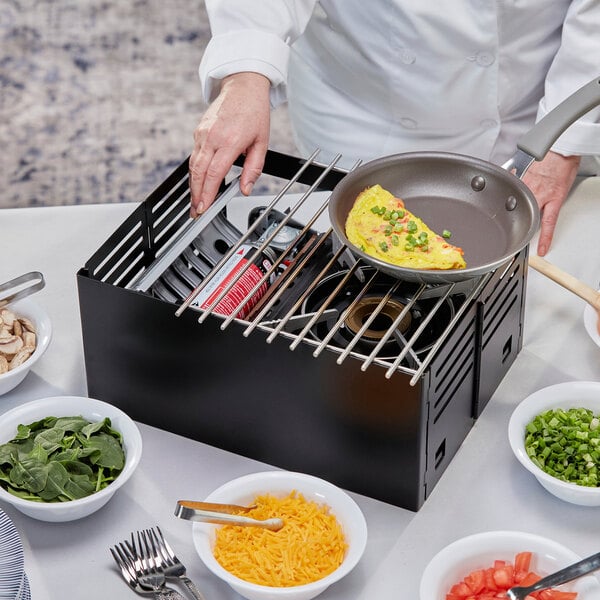 Chef Master 90278 15 1/16" x 14 1/16" x 7 1/8" Black Cold Rolled Steel ...