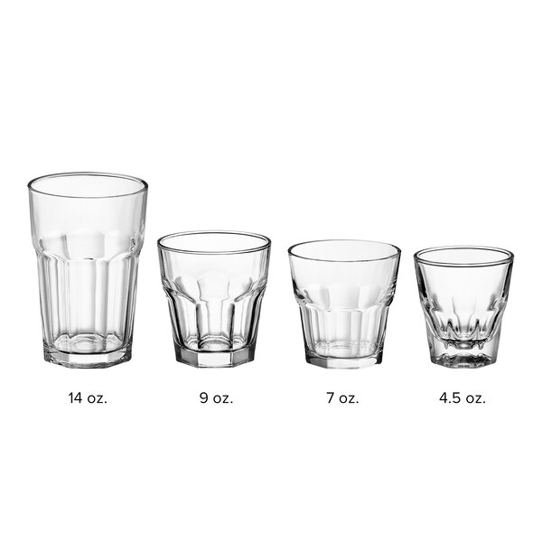 Acopa Memphis 4.5 oz. Espresso / Rocks Glass - 12/Case