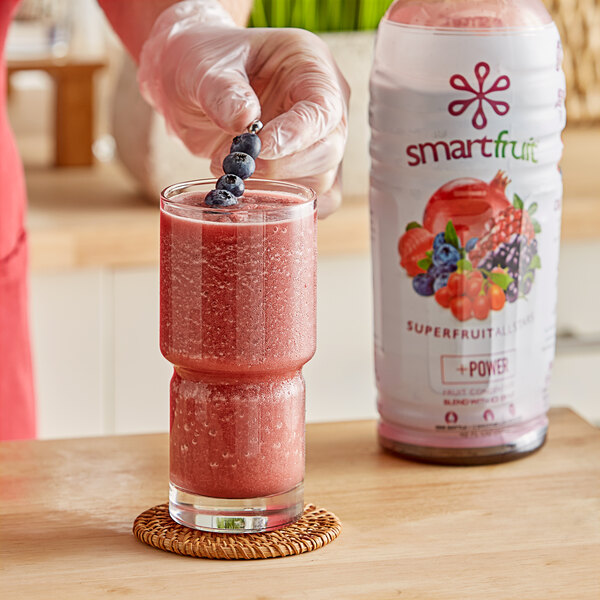 Smartfruit Superfruit All-Stars Puree Beverage Mix 48 fl. oz. - 6/Case
