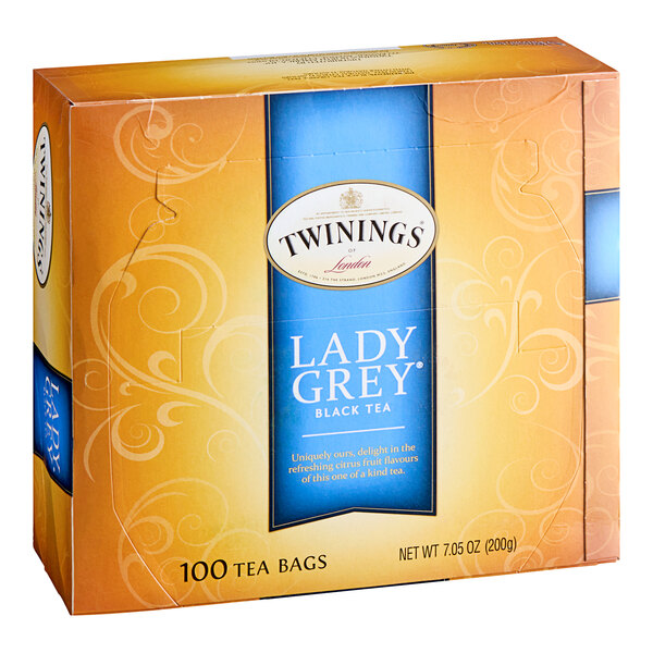 Twinings Lady Grey Tea Bags - 400/Case