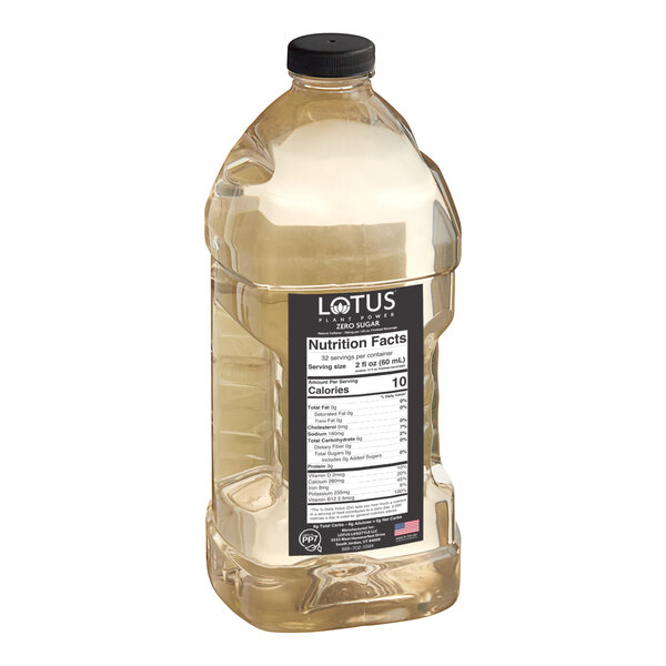 Lotus Plant Power Sugar-Free White Lotus 5:1 Energy Concentrate 64 fl ...