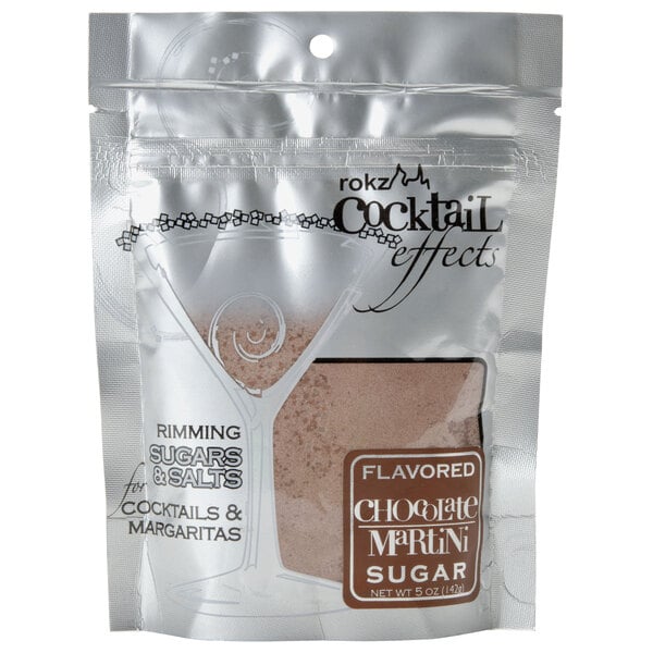 Rokz 5 Oz Chocolate Cocktail Rimming Sugar 12case