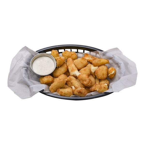Kaufhold's Kurds Breaded Plain Cheese Curds 5 lb. - 2/Case