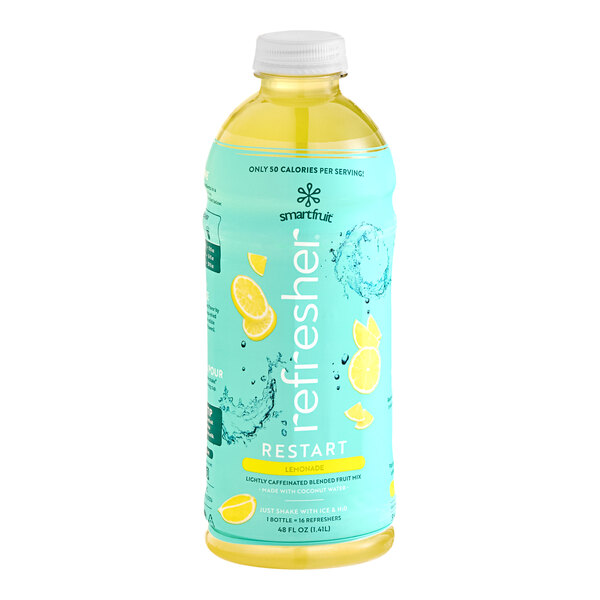 Smartfruit Restart Lemonade Refresher Beverage 1:1 Concentrate 48 fl. oz.