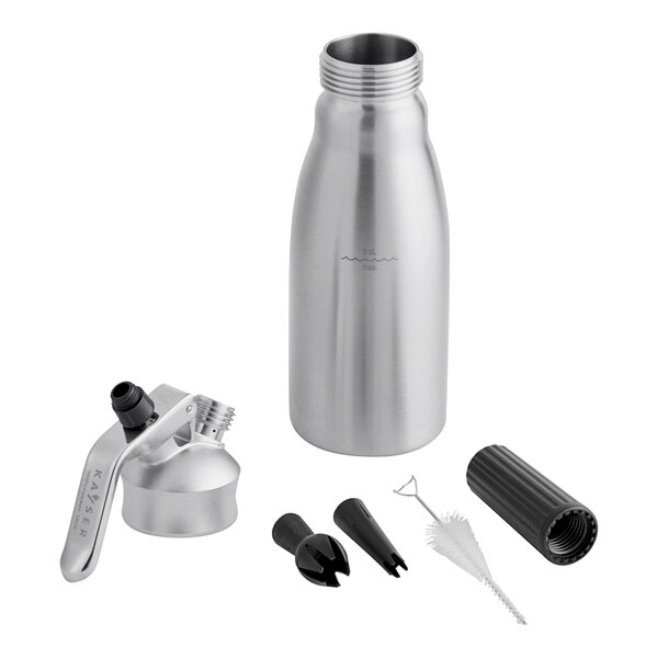 Kayser WHIPcreamer INOX 0.5 Liter Stainless Steel Whipped Cream ...
