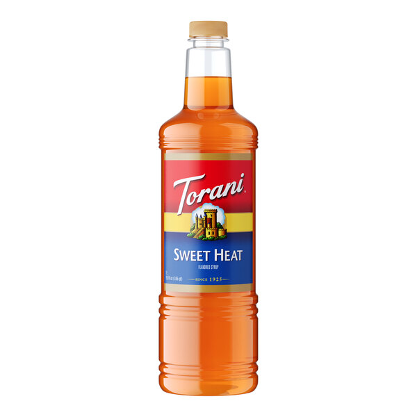 Torani Sweet Heat Flavoring Syrup Plastic Bottle 1 Liter