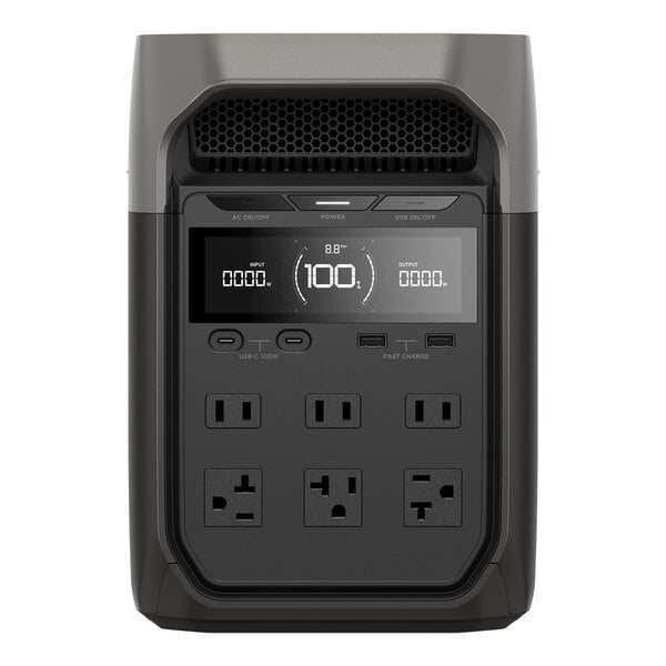 EcoFlow DELTA 3 EFDELTA3-US Lithium-Ion Portable Power Station