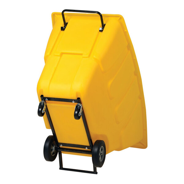 Vestil TDT-100-MD-YELLOW 1 Cu. Yd. Yellow Medium-Duty Bulk Tilt Truck ...