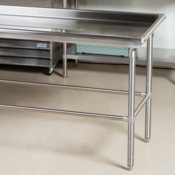 Advance Tabco SR-96 30" x 96" Stainless Steel Sorting Table