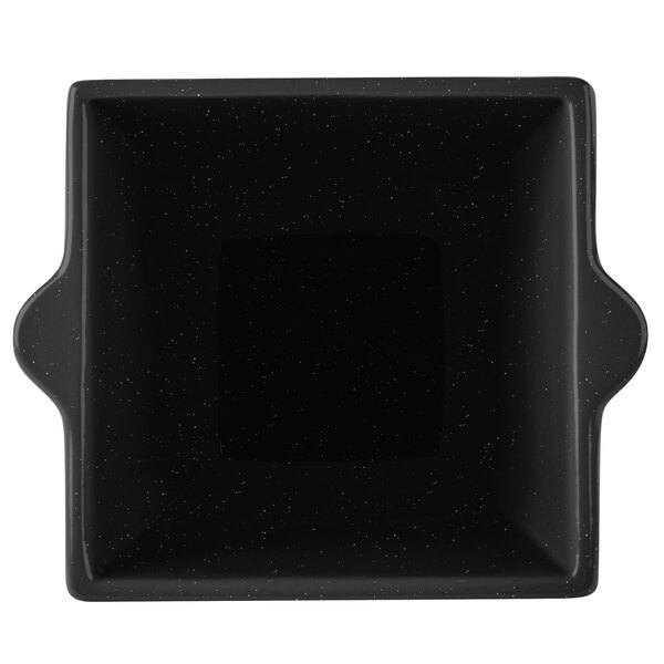 Tablecraft CW1470MIS 2 Qt. Midnight Speckle Cast Aluminum Square ...
