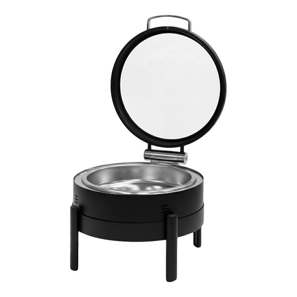 Eastern Tabletop EcoServe Classic Solas 6 Qt. 2/3 Size Matte Black ...