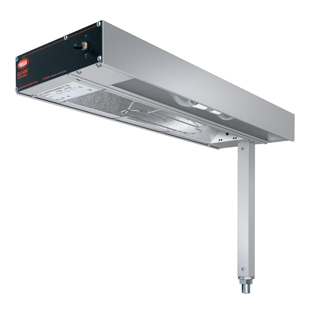 Hatco GRFSL-24 Glo-Ray 9" Fry Station Overhead Warmer with Metal ...