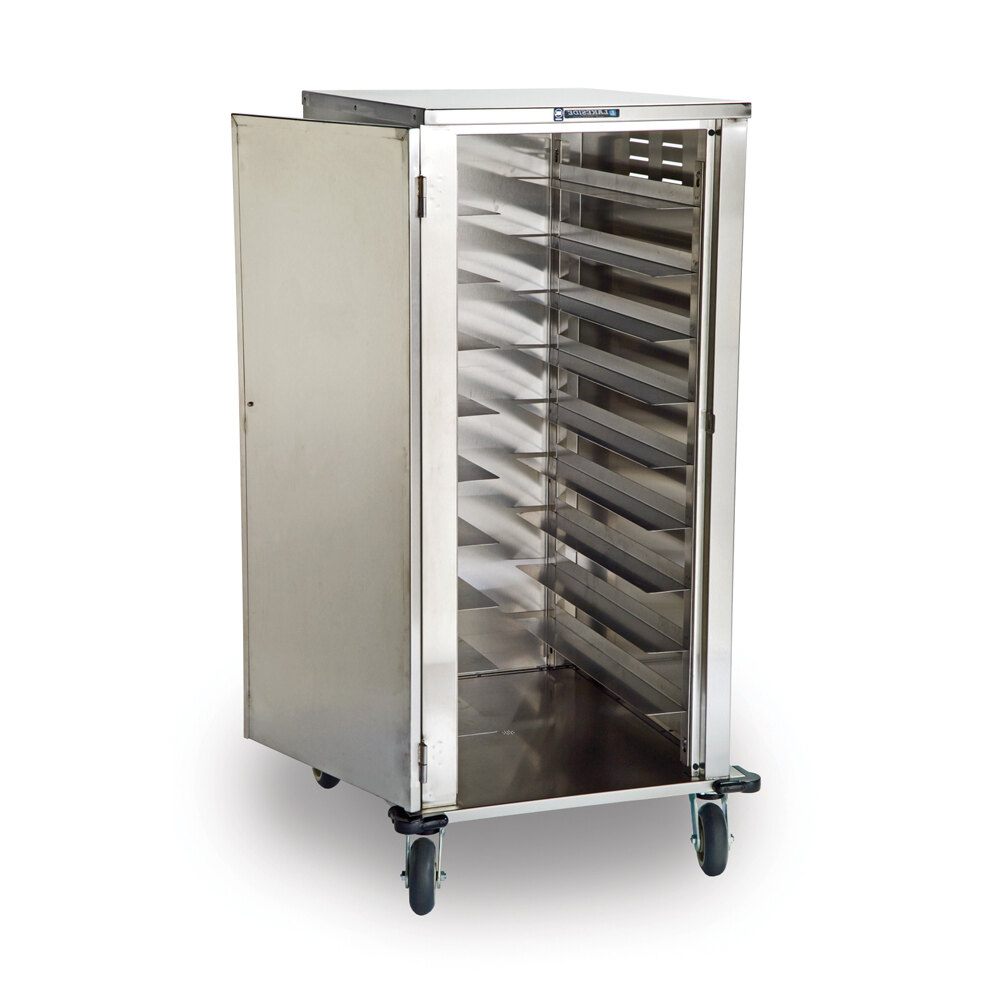 Lakeside 5710 Stainless Steel Elite Series Tray Cart - 10 Tray Capacity