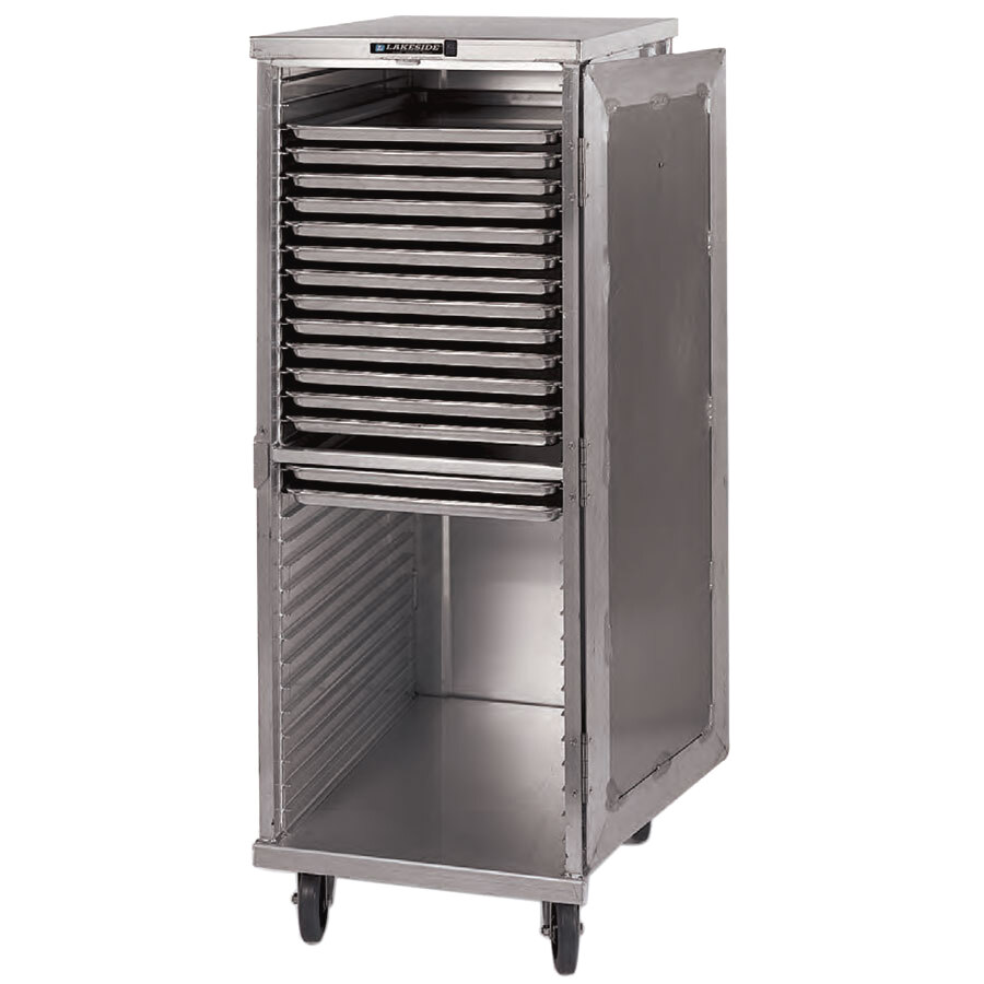 Lakeside 5531 26 Pan End Load Enclosed Aluminum Bun / Sheet Pan Rack ...
