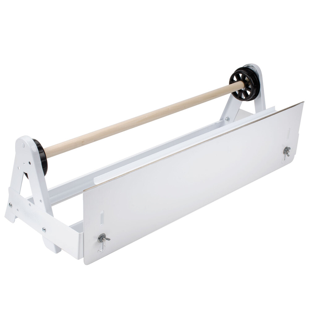 Bulman A570-24 24" White Miler Food Wrap Film Dispenser