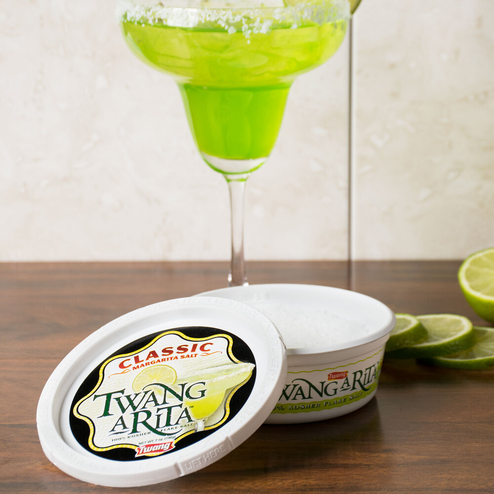 Twang-a-Rita 7 oz. Classic Rimming Salt Container