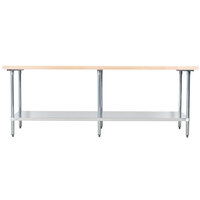 Wood-Top Baker's Work Tables