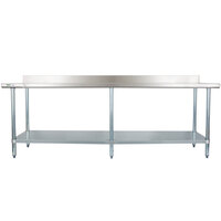 Stainless Steel Work Tables with Undershelves