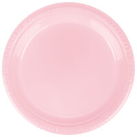 Creative Converting 28158031 10" Classic Pink Plastic Plate - 20/Pack