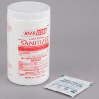 Steramine 1-G Sanitizer Tablets (Sanitabs) 150 Count Bottle - 6/Case