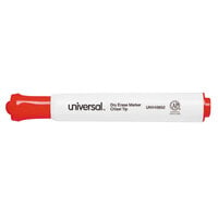 Universal UNV43625 60" x 36" White Melamine Dry-Erase Board with Satin ...