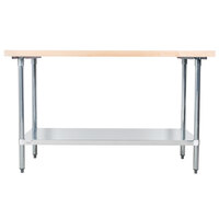 Wood-Top Baker's Work Tables