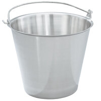 Stainless Steel Utility Pails - WebstaurantStore